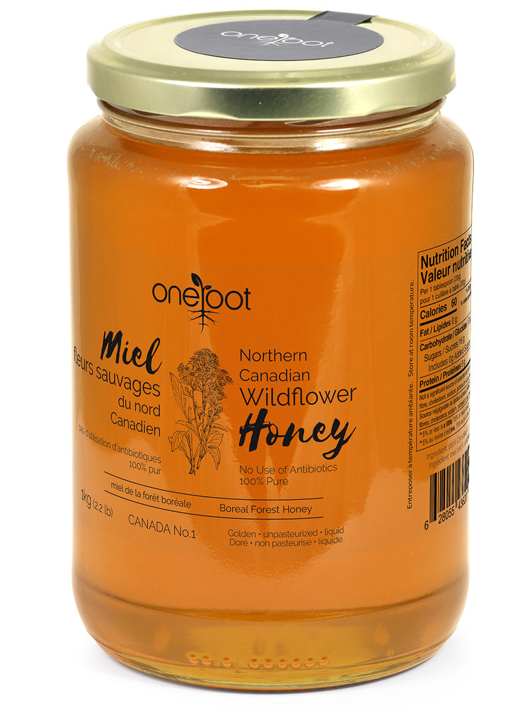 Natural Raw Honey Collection Canada | Oneroot Honey