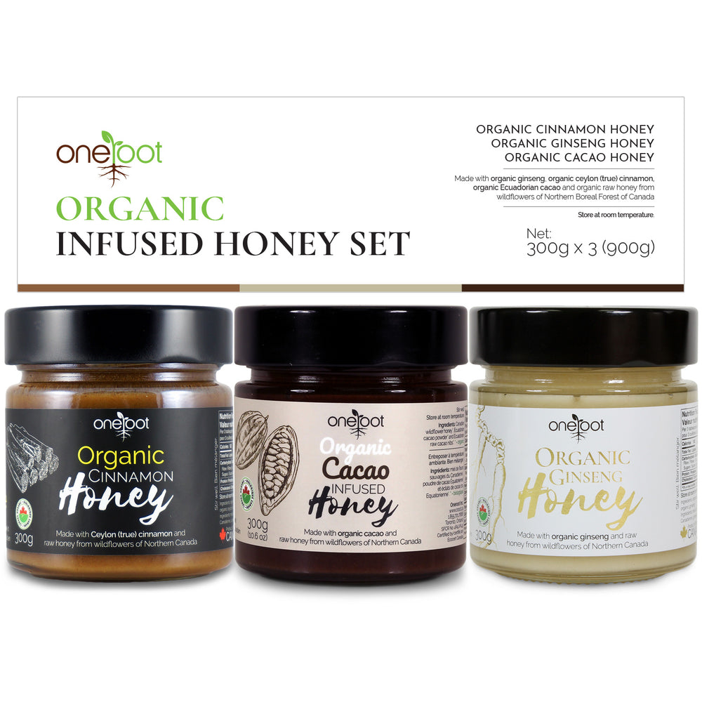 Natural Raw Honey Collection Canada | Oneroot Honey